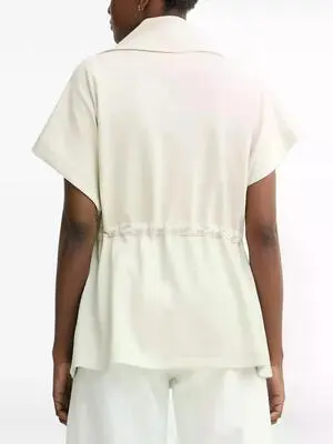 Joseph Ribkoff Zip-up Drawstring Sweatshirt