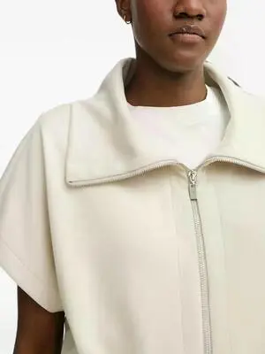 Joseph Ribkoff Zip-up Drawstring Sweatshirt