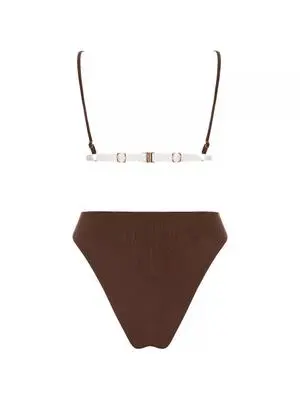 NOIRE SWIMWEAR Nyra Gisele Triangle Bikini