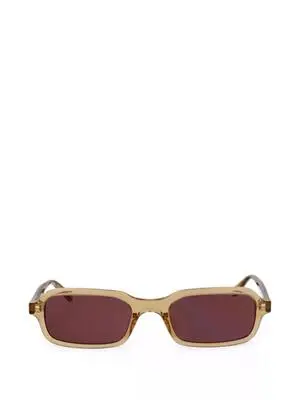 Saint Laurent Square Frame Sunglasses - Neutrals