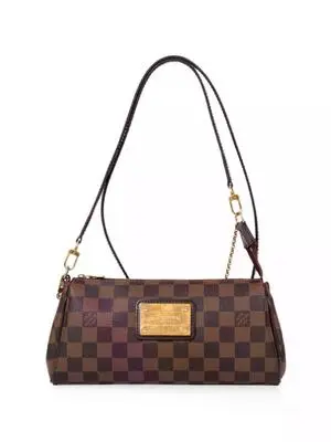 LOUIS VUITTON Eva Damier Ebène Clutch Bag