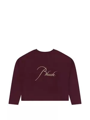 Rhude Logo-print Long-sleeve T-shirt
