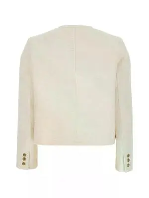 Ba&sh Textured Button-up Jacket