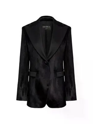 DONDUP Velvet Peak-lapel Blazer