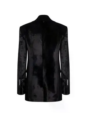 DONDUP Velvet Peak-lapel Blazer