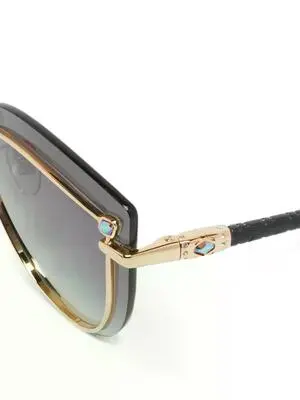 Chopard Crystal-embellished Cat-eye Sunglasses