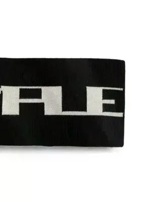 Rick Owens Logo Intarsia Headband