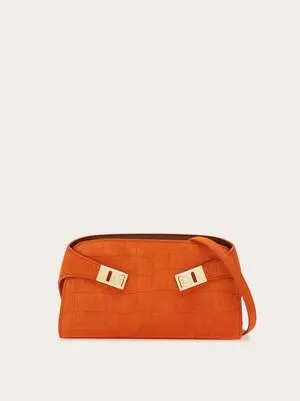 FERRAGAMO Hug Mini Crossbody Bag - Orange
