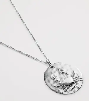 Monica Vinader Sterling Cancer Zodiac Necklace