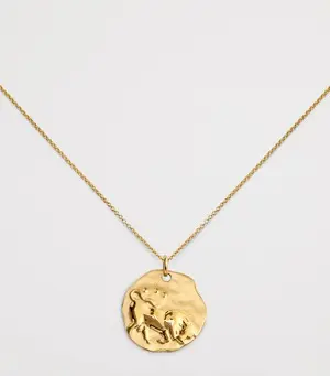 Monica Vinader Vermeil Zodiac Taurus Necklace