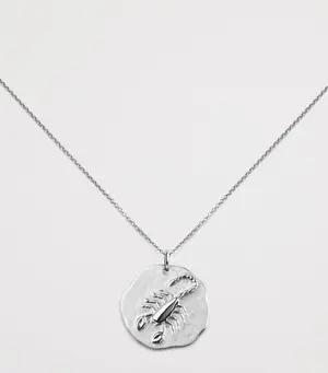Monica Vinader Sterling Scorpio Zodiac Necklace