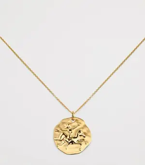 Monica Vinader Vermeil Zodiac Sagittarius Necklace