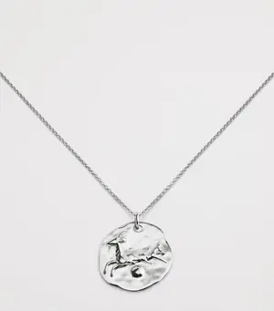 Monica Vinader Sterling Capricorn Zodiac Necklace