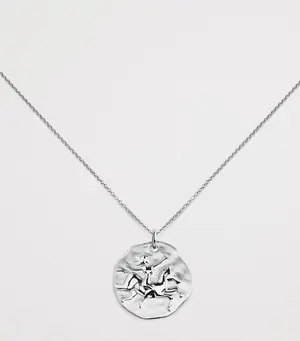 Monica Vinader Sterling Sagittarius Zodiac Necklace