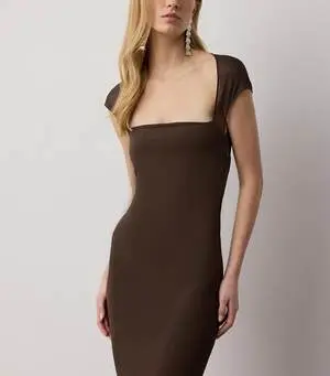 Ralph Lauren Jersey Waverley Maxi Dress