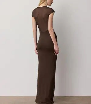 Ralph Lauren Jersey Waverley Maxi Dress