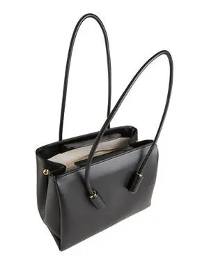 THEMOIRE Leila Shoulder Bag Bio-based Polyurethane - Black