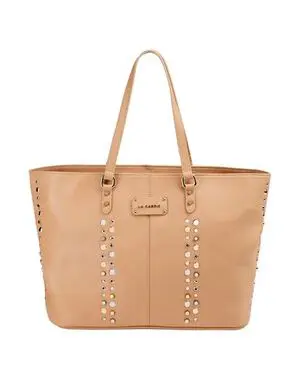 LA CARRIE Handbag Leather - Beige