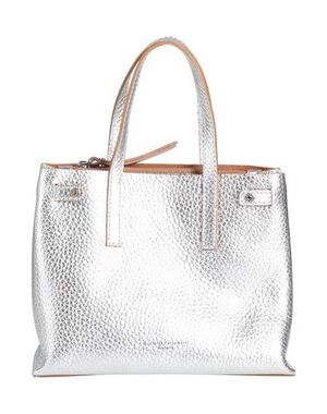 GIANNI CHIARINI Leather Tote - Silver