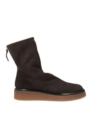 HALMANERA Ankle Boots Size Leather - Charcoal