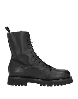 HALMANERA Ankle Boots Size Leather - Black
