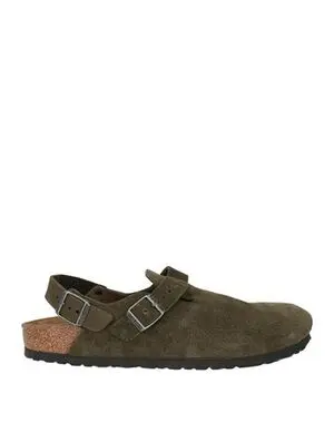 BIRKENSTOCK Mules & Clogs Military Size Leather - Green