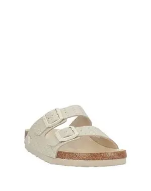 BIRKENSTOCK Leather Sandals - Beige