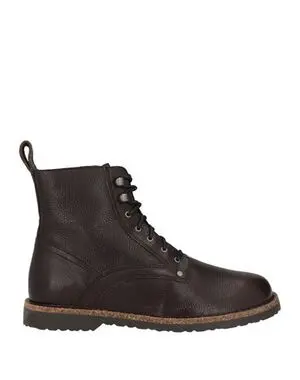 BIRKENSTOCK Ankle Boots Dark Size Leather - Brown
