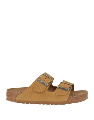 BIRKENSTOCK Sandals Camel Size Leather