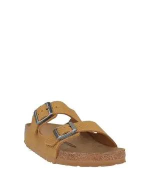 BIRKENSTOCK Sandals Camel Size Leather