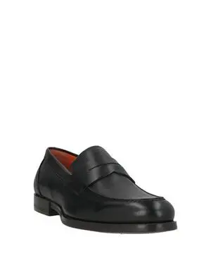 Santoni Loafers Size Leather