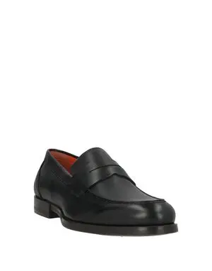Santoni Loafers Size Leather