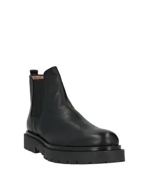 CALPIERRE Ankle Boots Size Leather - Black