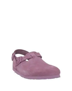 BIRKENSTOCK Mules & Clogs Mauve Size Leather