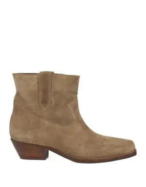 Ba&sh Ankle Boots Sand Size Leather