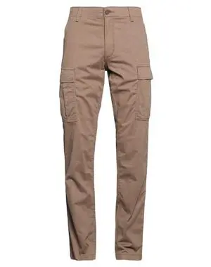 Timberland Man Pants Taupe Size 34w-34l Cotton, Elastane Grey