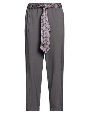 OLTRE Pants Charcoal Size Polyester, Viscose, Elastane