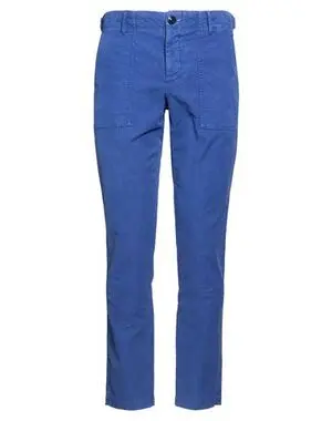 JACOB COHЁN Pants Size Cotton, Elastane - Blue