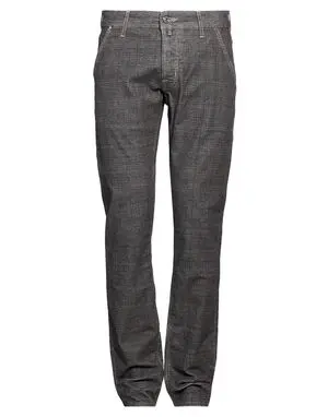 JACOB COHЁN Glen Plaid Moleskin Stretch Pants