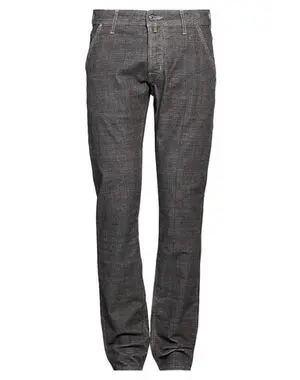 JACOB COHЁN Pants Charcoal Size Cotton, Elastane - Grey