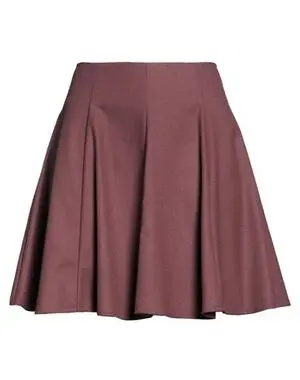KAOS Mini Skirt Size Polyester, Viscose, Elastane - Red