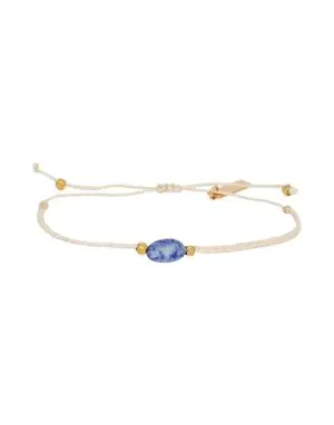 Isabel Marant Étoile Polyester, Stone, And Brass Bracelet