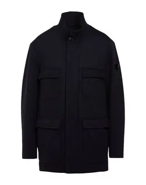 Peuterey Coat Midnight Size Polyacrylic, Wool, Elastane