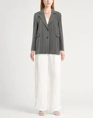 MANILA GRACE Blazer Size Polyester, Viscose, Elastane