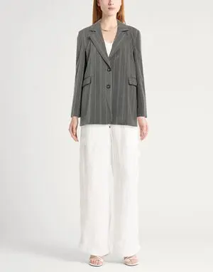 MANILA GRACE Blazer Size Polyester, Viscose, Elastane