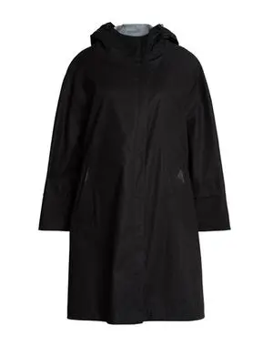 Herno Overcoat & Trench Coat Size Cotton, Elastane - Black