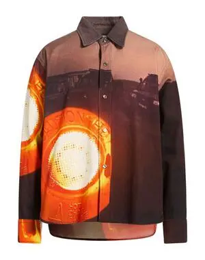 MSGM Printed Cotton Overshirt