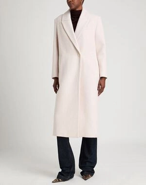 Ba&sh Single-breasted Coat - Cream