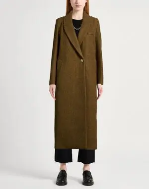 Ba&sh Long Wool Blend Coat