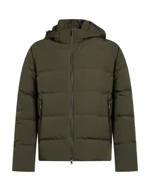 Paul & Shark Quilted Down Puffer Jacket - Green